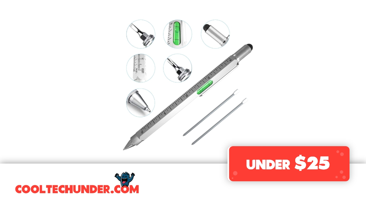 Cutier 6-in-1 Multi Tool Tech Pen | Cool Tech Under