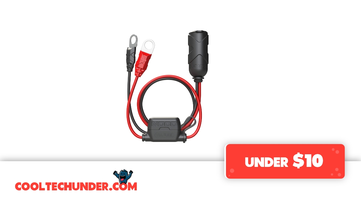 NOCO GC018 12-Volt Adapter Plug Socket With Eyelet Battery Terminals ...