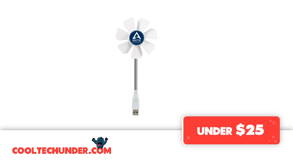 ARCTIC Breeze Mobile - Mini USB Desktop Fan with Flexible Neck | Cool ...