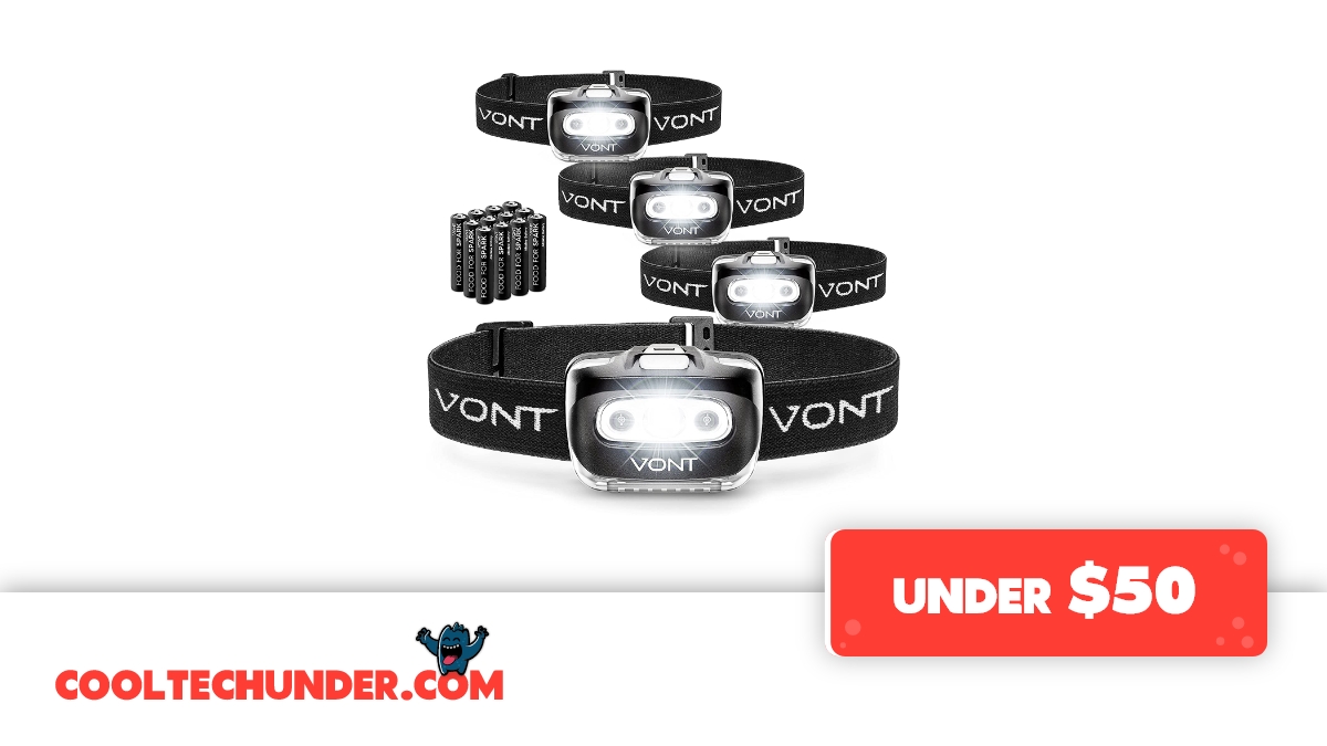 Vont 'Spark' LED Headlamp Flashlight | Cool Tech Under