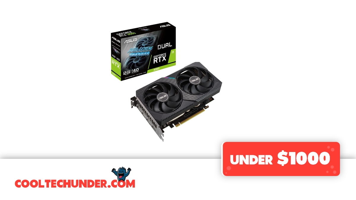 ASUS Dual NVIDIA GeForce RTX 3060 V2 OC Edition 12GB GDDR6 Gaming ...