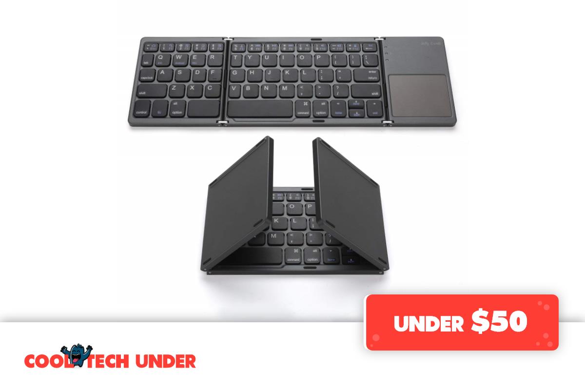 Jelly Comb Foldable Bluetooth Keyboard | Cool Tech Under