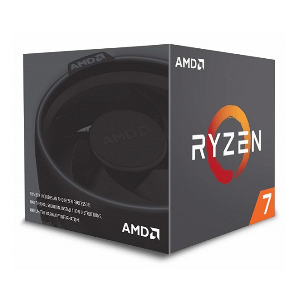 AMD Ryzen 7 2700 Processor with Wraith Spire LED Cooler | Cool Tech Under